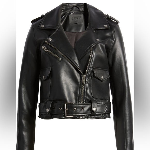 Blank NYC | Jackets & Coats | Blank Nyc Faux Leather Moto Jacket | Poshmark